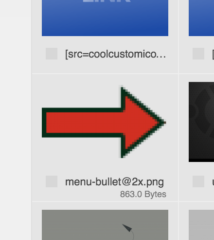 Custom Menu Bullets – Support